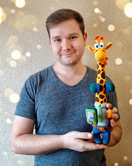 Ravelry: Giraffe amigurumi toy pattern by Maksym Martynenko