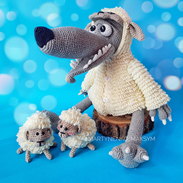 Ravelry: Wolf in sheep's clothing pattern by Maksym Martynenko