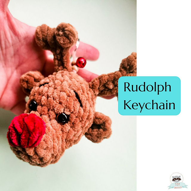 Ravelry: Rudolph Keychain pattern by Ena Andra