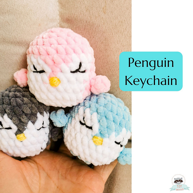 Ravelry: Penguin Keychain pattern by Ena Andra