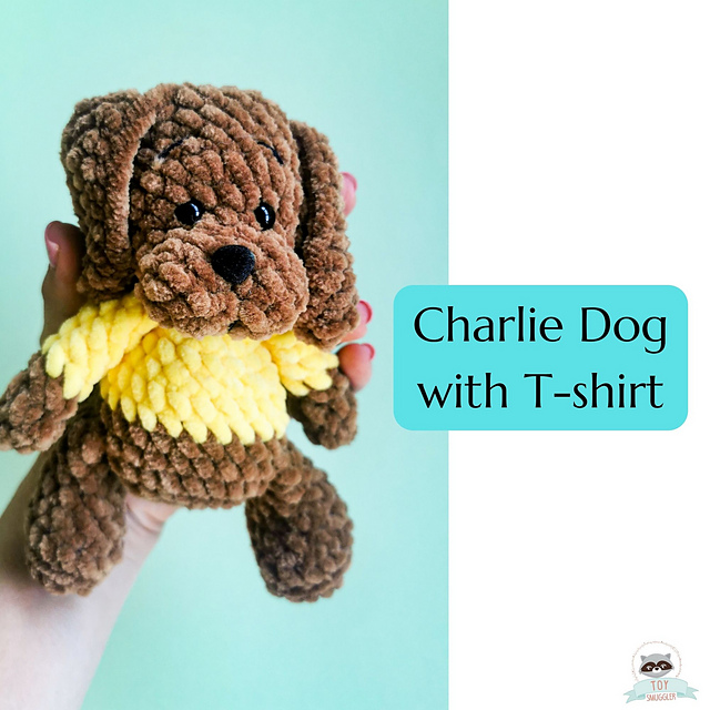 Ravelry: Charlie Dog with T-shirt pattern by Ena Andra