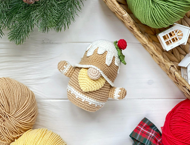 Ravelry: Gingerbread man Gnome pattern by Svetlana Berdnikova