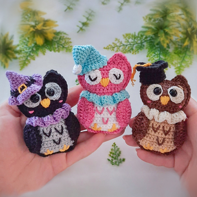 Ravelry: Owls pattern by Lyubov Volkova