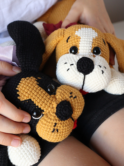 Ravelry: Alfa the dog pattern by Kateryna Kobets
