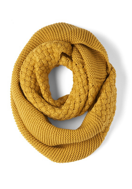Ravelry: TraceyNicole's yellow brick cold cowl