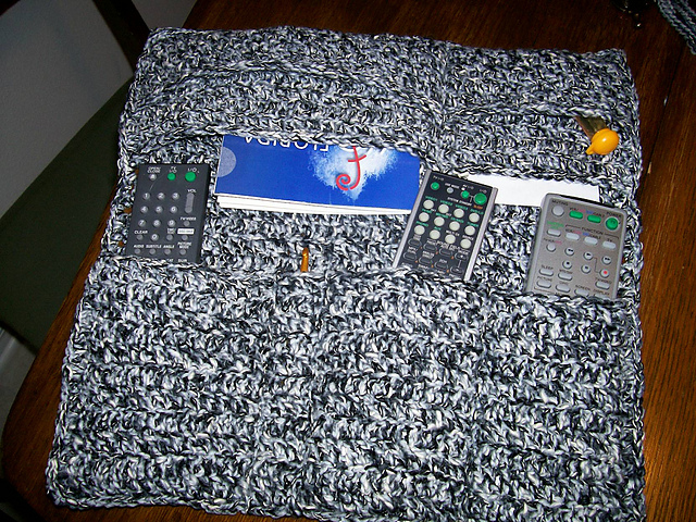 Ravelry: Remote Control Caddy pattern by Cylinda D. Mathews