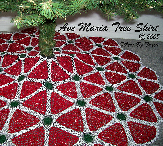 Ravelry: Ave Maria Tree Skirt pattern by Tracie Barrett