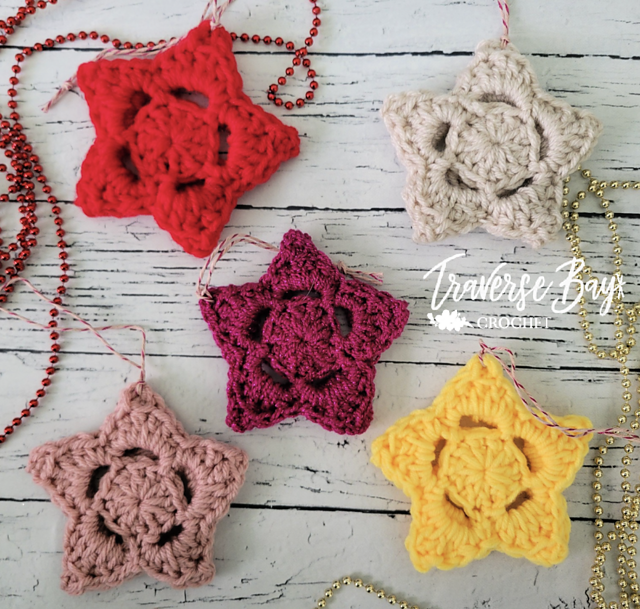 Ravelry: Star Christmas Ornament pattern by Laura Brian