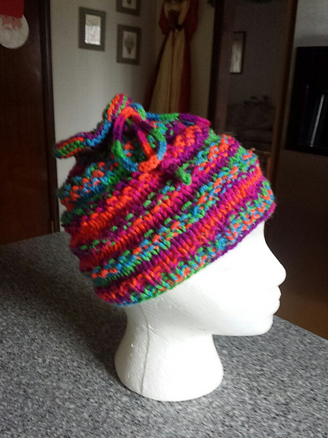 Ravelry: 3-Stitch Easy Hat pattern by Craft Yarn Council of America