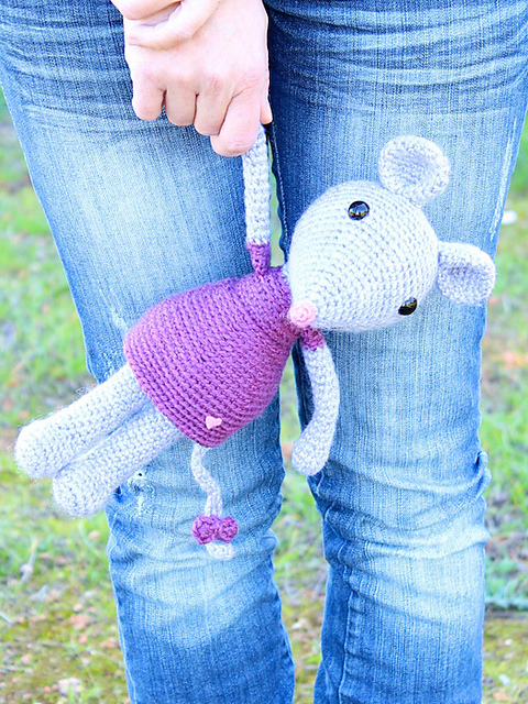 Ravelry: Amigurumi Cute Mouse - Mia pattern by Tremendu