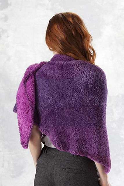 Ravelry: 5402I Multi Directional Striped Triangle Shawl pattern by ...