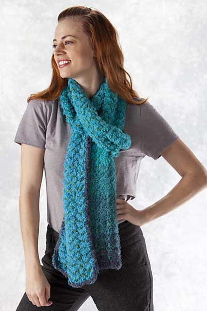 Ravelry: 5402K Zig Zag Scarf pattern by Barry Klein