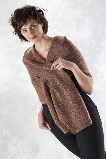 Ravelry: 5406C Pull Through Wrap pattern by Barry Klein