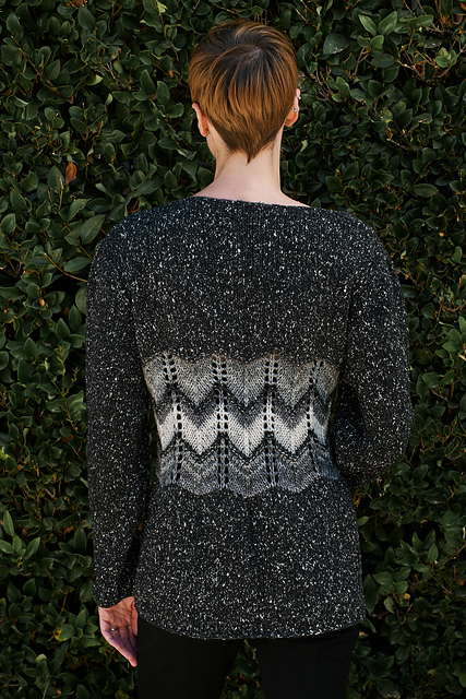 Ravelry: 6700M Kinsale & Stride A-Line Cardigan pattern by Barry Klein