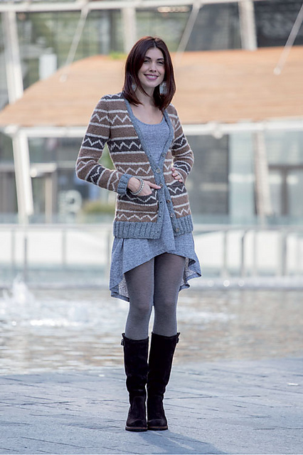 Ravelry: Cardigan perù pattern by Giuliano & Giusy Marelli