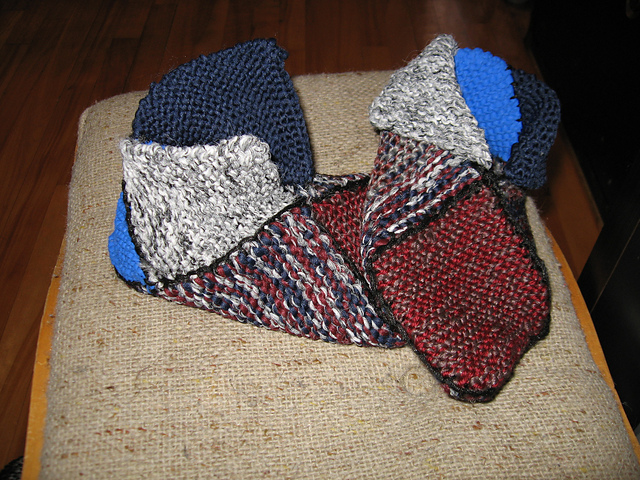 Ravelry: Prismasophie's Slippers/pantoufles