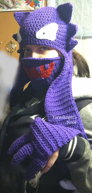 Ravelry: Haunty the Haunter Pokemon pattern by Schnett Luesing
