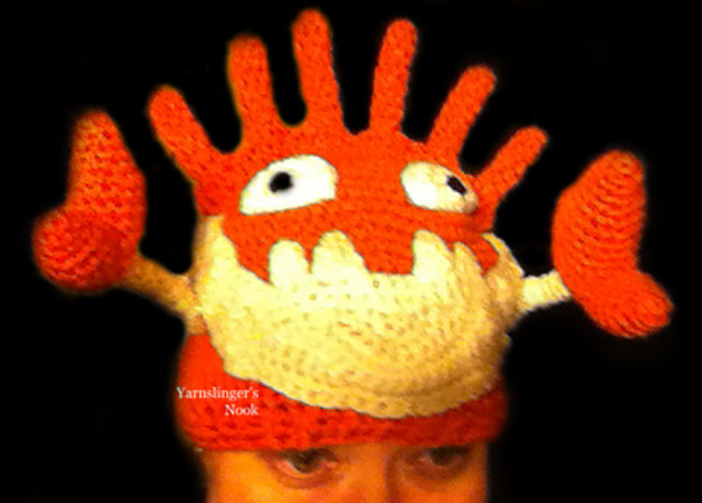 Ravelry: Crabby Kingler Pokemon pattern by Schnett Luesing