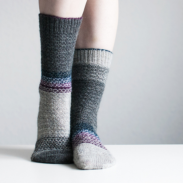 Ravelry: Trin-Annelie's Orza Socks