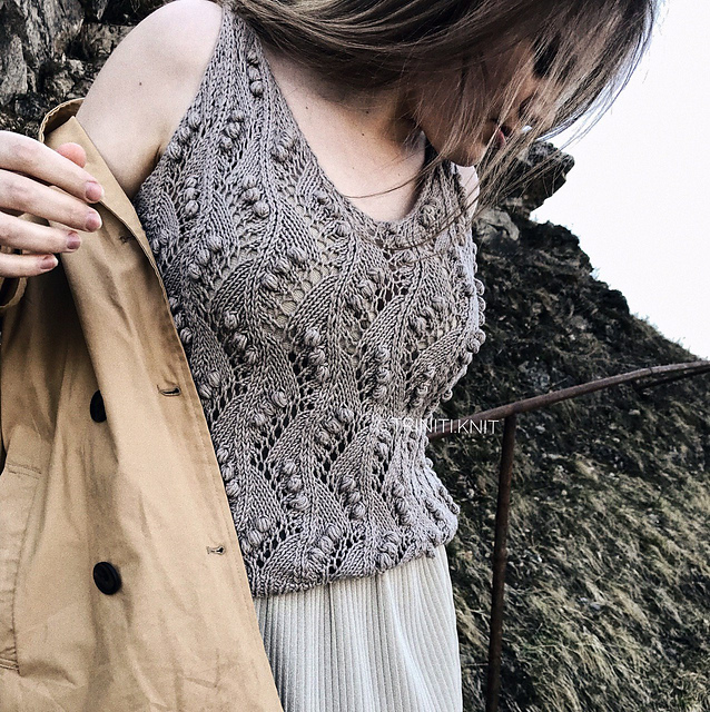 Ravelry: Tank Top Nimfa pattern by Anastasia Efremova