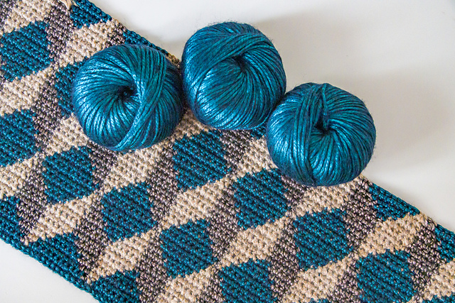 Ravelry: INFINITY CUBES THROW pattern by Angel Koychev