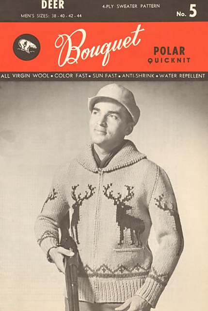 Ravelry: Deer Sweater pattern by Bouquet