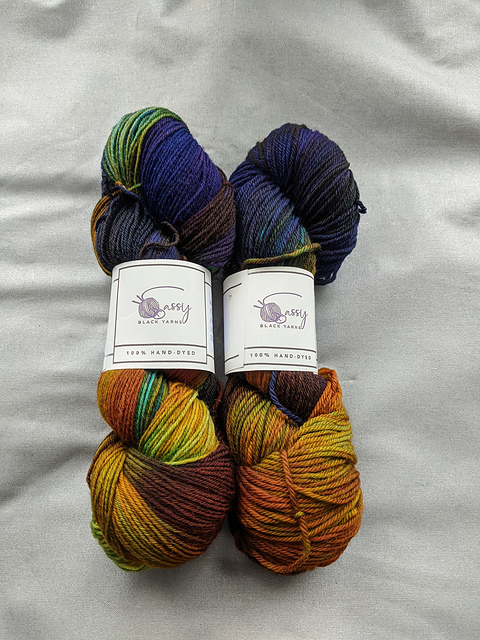 Ravelry: Sassy Black Yarns Merino Nylon DK