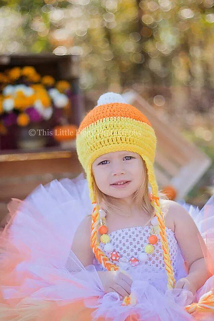 Ravelry: Candy Corn Hat pattern by Under the Tree Designs