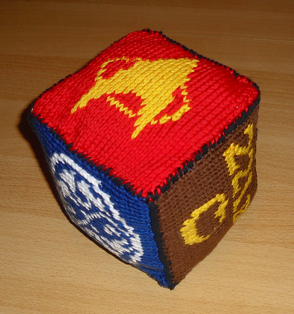 Ravelry: Roll the dice - TV Shows pattern by Andrea "Trooperschaf"