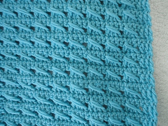 Ravelry: My June Scarf - Slant Stitch pattern by Suzetta Williams