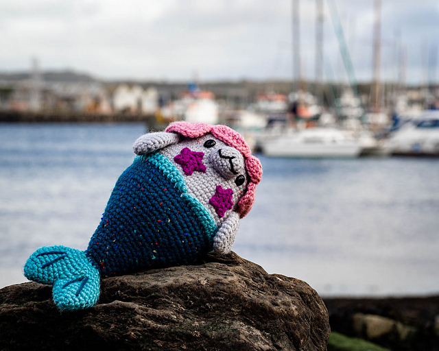 Ravelry: Manatee Mermaid pattern by Tsui-Sie Baker-Wong