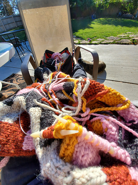 Ravelry: TubieYogi's Eurovision Angry Sweater 2.0