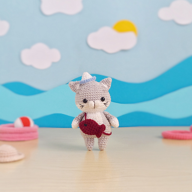 Ravelry: Julio the Cat pattern by Ines Abad