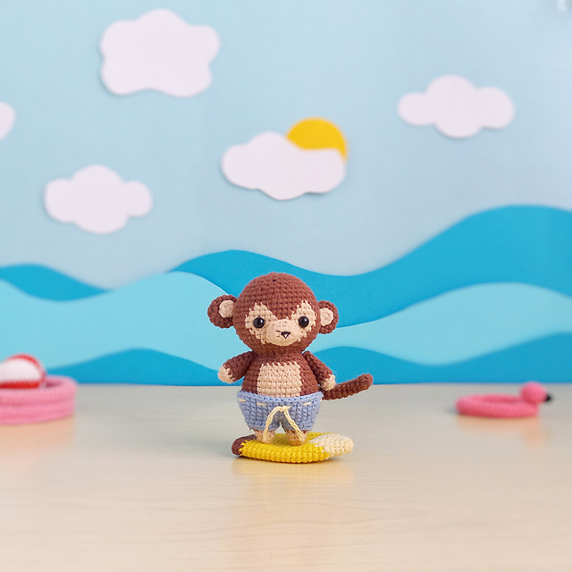 Ravelry: Marcel the monkey pattern by Ines Abad