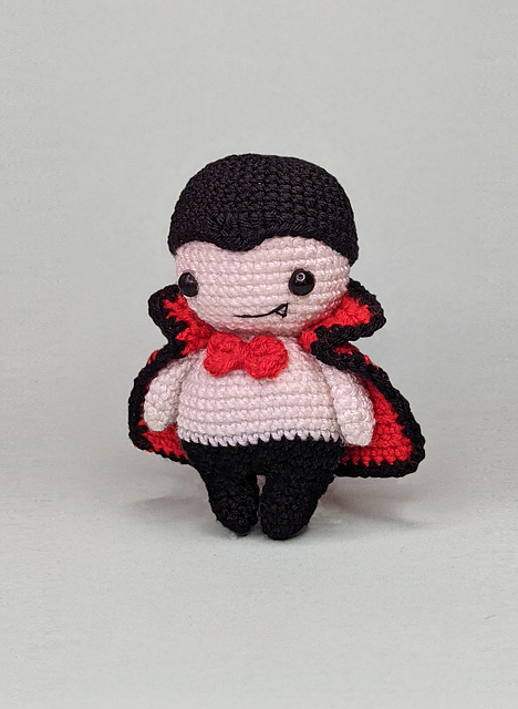 Ravelry: Dracula amigurumi pattern by Ines Abad