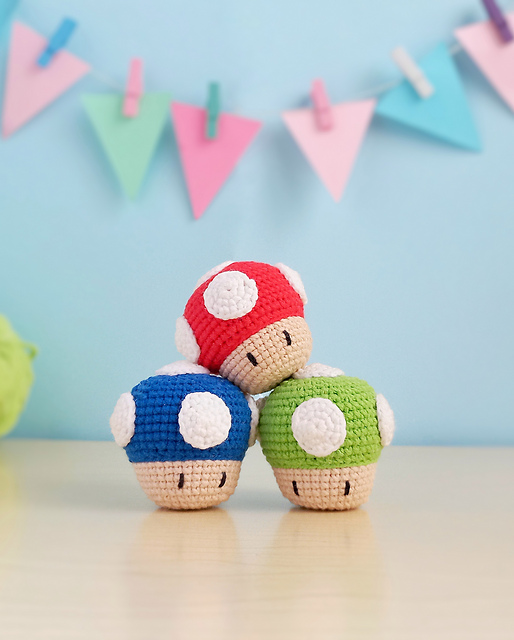 Ravelry: Super Mario mushroom pattern by Ines Abad