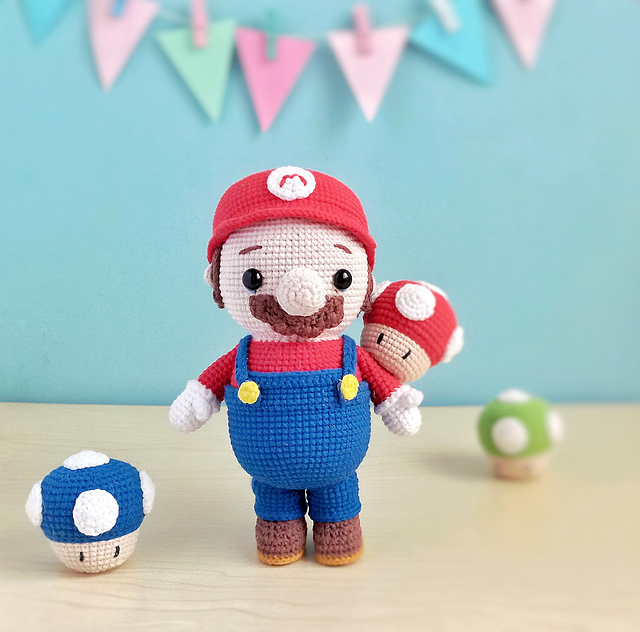 Ravelry: Super Mario pattern by Ines Abad