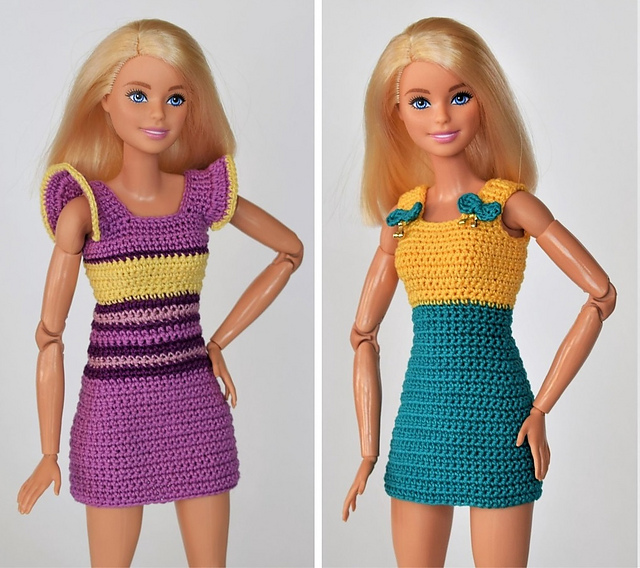 Ravelry: Sundress 2 for doll Barbie pattern by Olga Zakharchenko