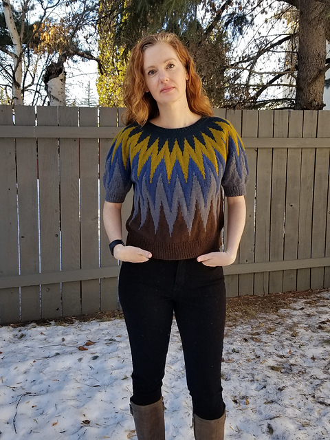 Ravelry: Sixties Ski Vibe pattern by Turquoise Toque Designs