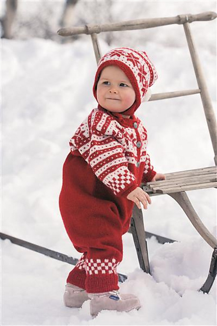 Ravelry: Fanadress i mini alpakka pattern by Sandnes Design