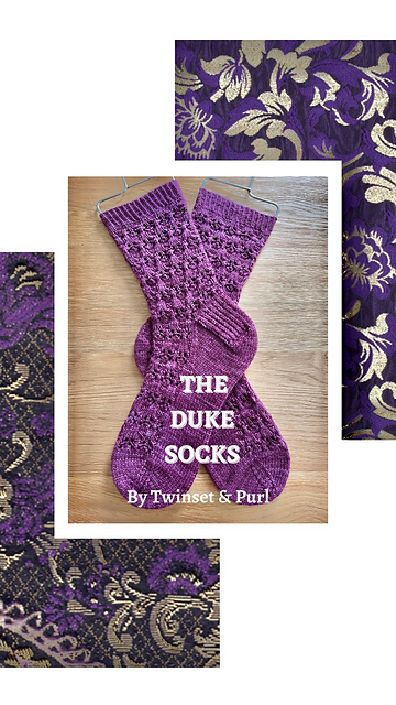 Ravelry: The Duke Socks pattern by Rachel Fletcher