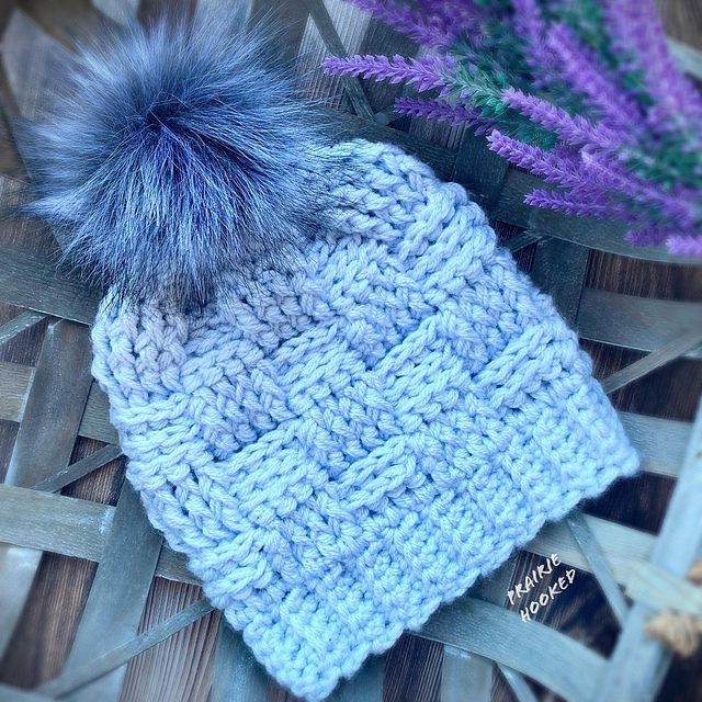 Ravelry: Dramatic Basket Beanie pattern by Jamie Zerr