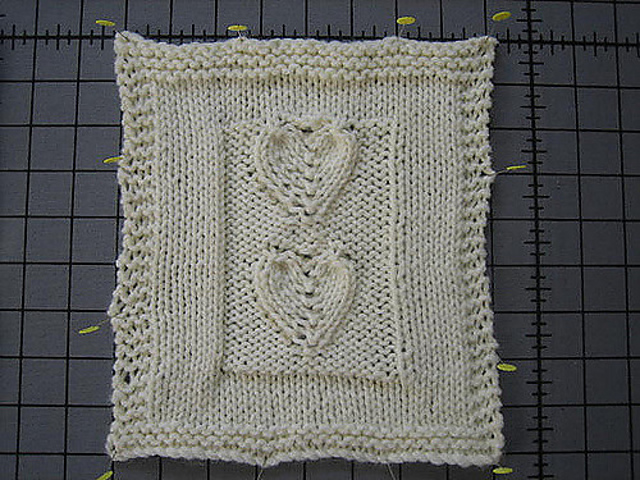 Ravelry: Embossed Heart pattern by Barbara G. Walker