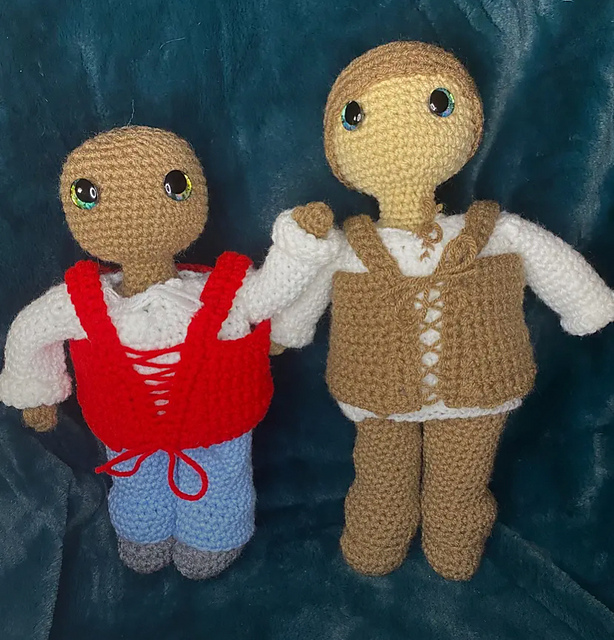 Ravelry: humanoid little dude pattern by 2Crochethooks
