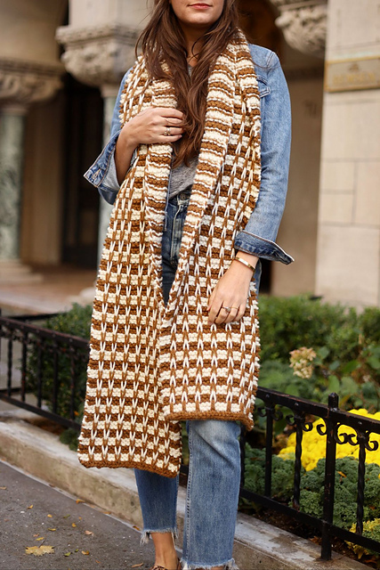 Ravelry: Graduate Scarf pattern by Alexandra Tavel