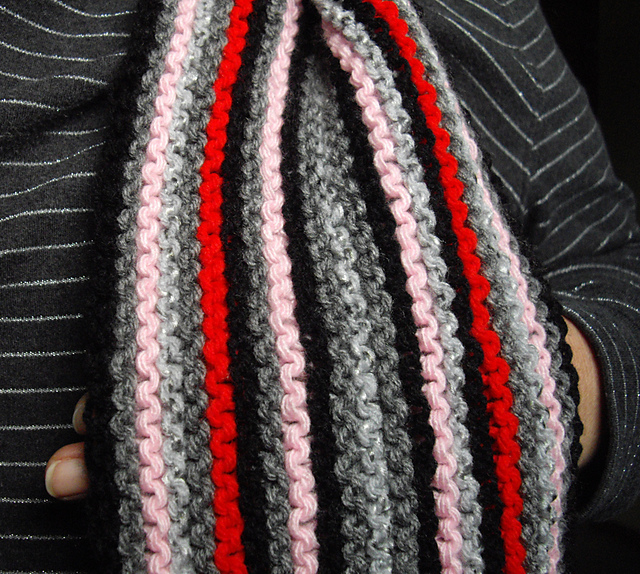 Ravelry: UltraAmbiguousID's Deadfall Colours Scarf