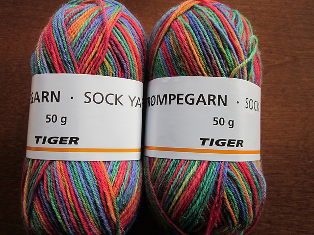 Ravelry: Tiger Strømpegarn / Sock Yarn