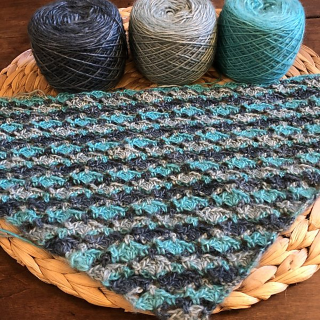 Ravelry: Châle Mathilou pattern by Stéphanie Jefford