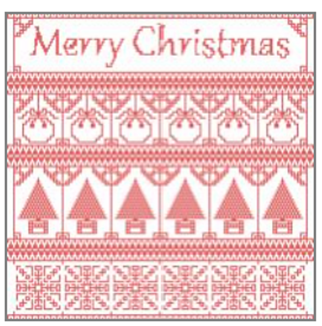 Ravelry: Christmas Band Sampler pattern by Jennifer Vaughn
