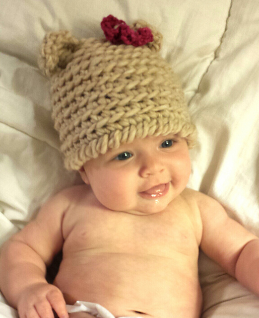 Ravelry: Little Bear Hat pattern by Kristi Greeson